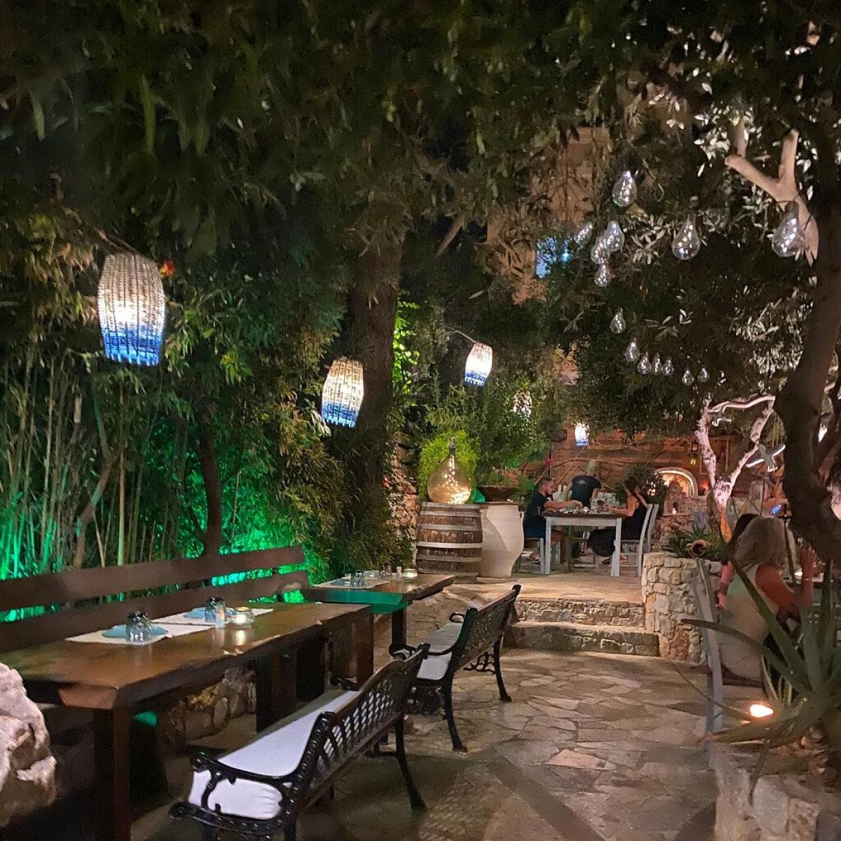 Rustic Garden Greek Tapas Restaurant, Chania - Surrounding Area ...