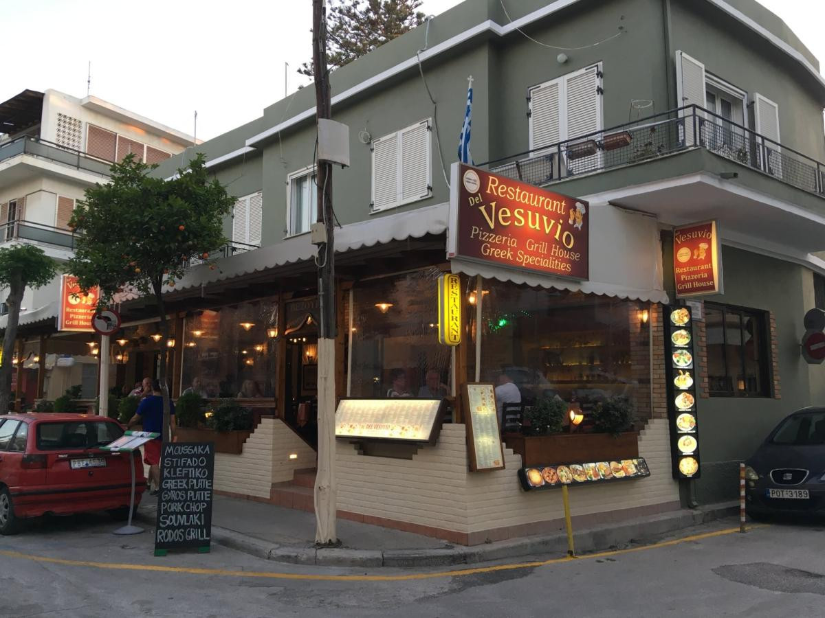 Del Vesuvio Restaurant, Rhodes | Online Reservations | e-restaurants.gr