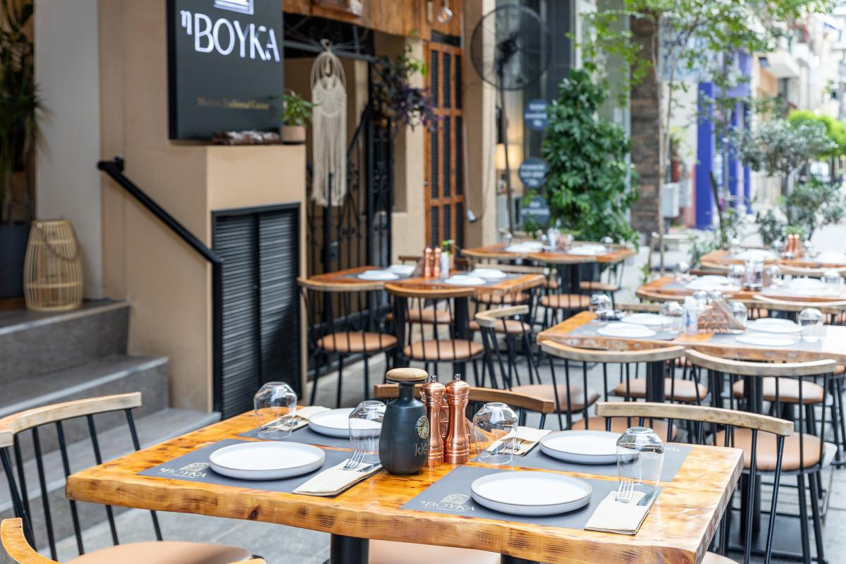 5 out of 5 stars for the restaurant H Vouka | Online Reservations | e ...